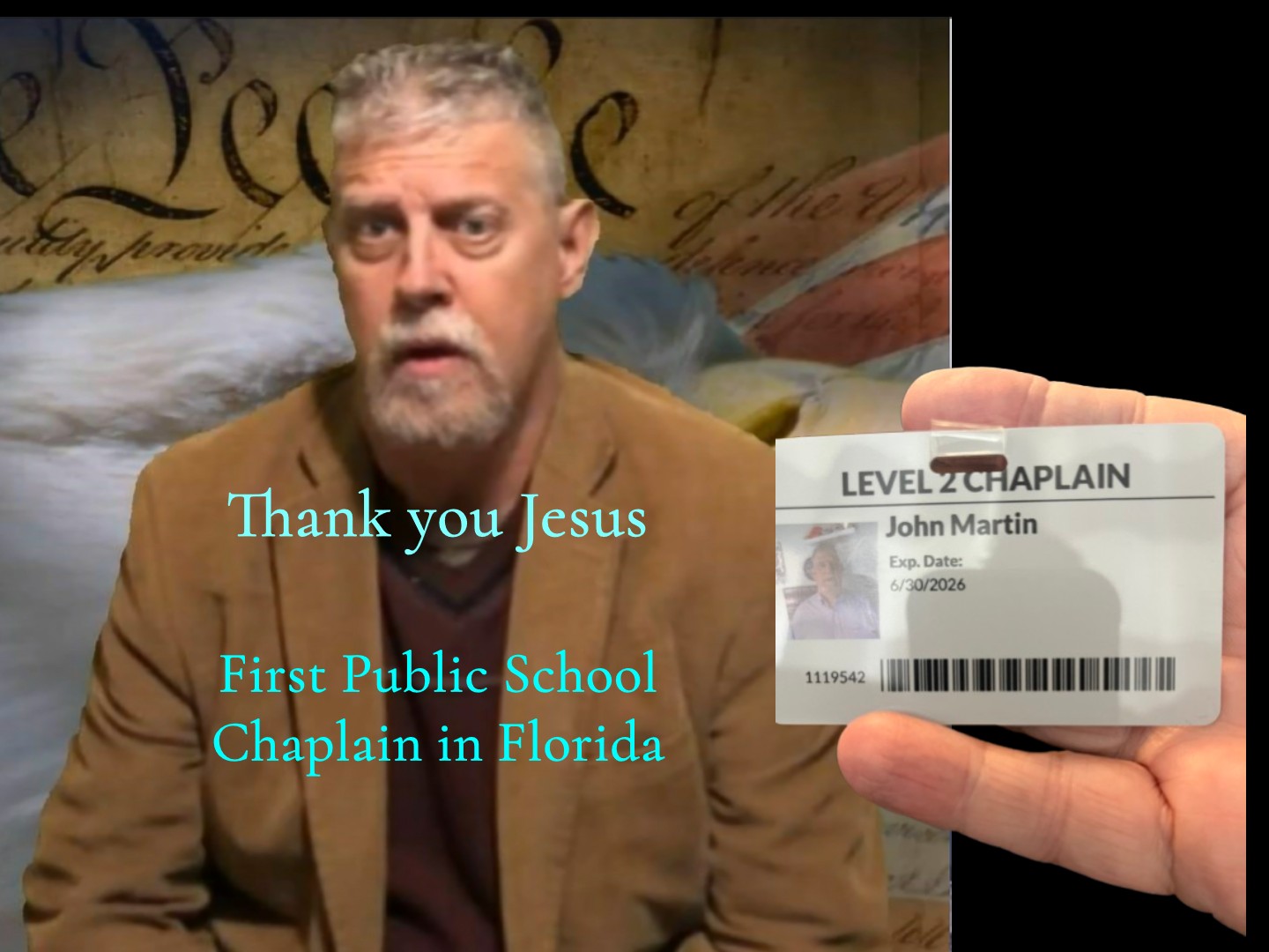 Florida's first-ever public school chaplain wrote an ode to Charlie ...