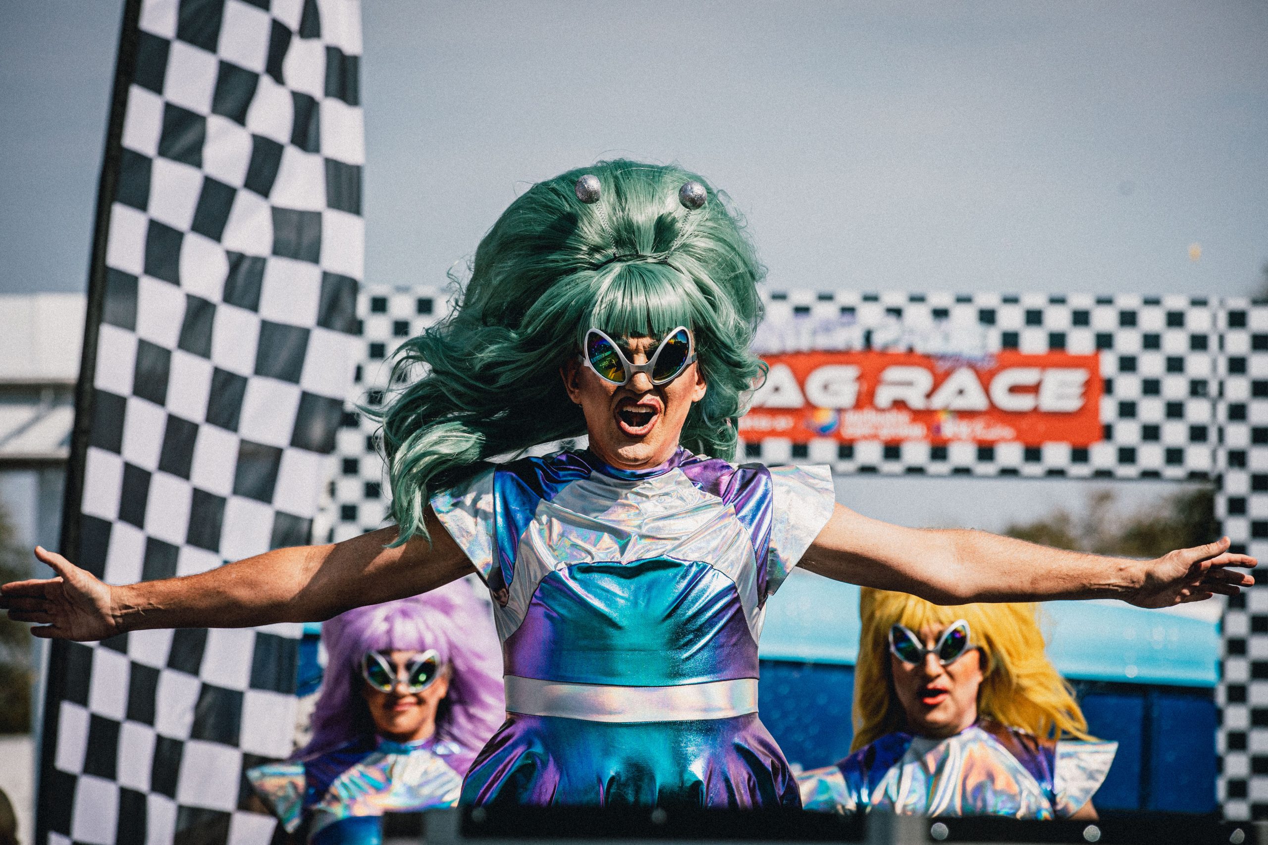 Photos: Everyone we saw cruising through Winter Pride's drag race ...