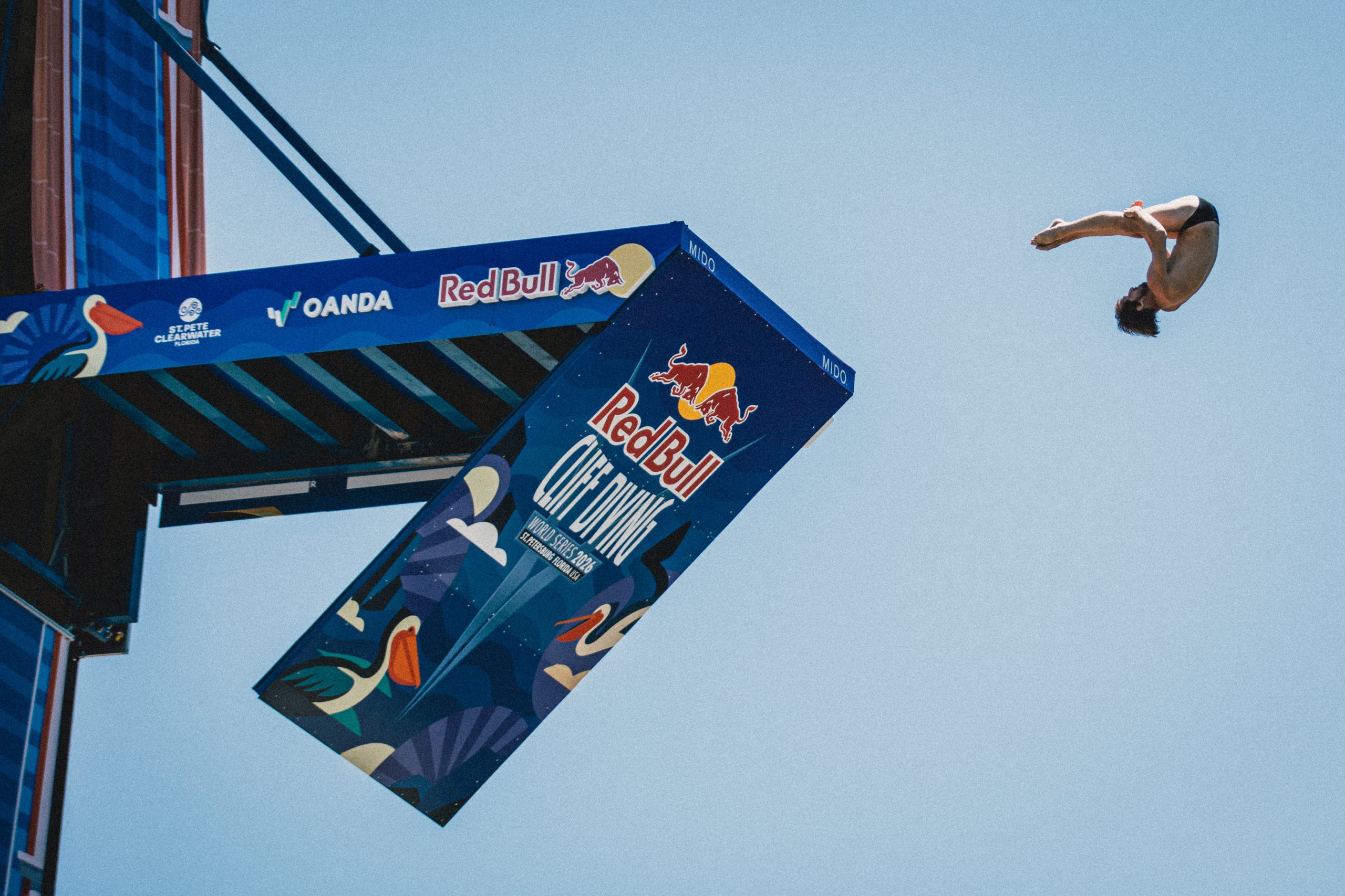 Photos: Red Bull cliff diving makes Florida debut in St. Pete contest ...